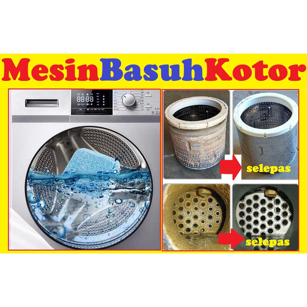Ubatt Sanitizer Pembersih Pencuci Mesin Basuh Tangki Dobi Laundry Magic ...