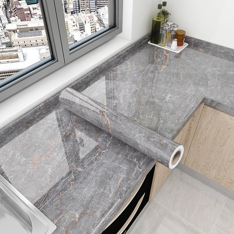 Kitchen Oilproof Sticker Countertop Waterproof Self-Adhesive Stove ...