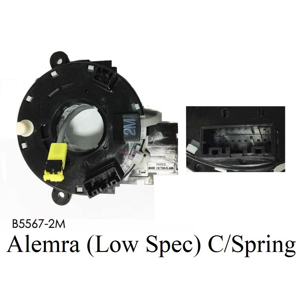 CLOCK SPRING - NISSAN ALMERA (LOW SPEC) (B5567-2M) | Shopee Malaysia