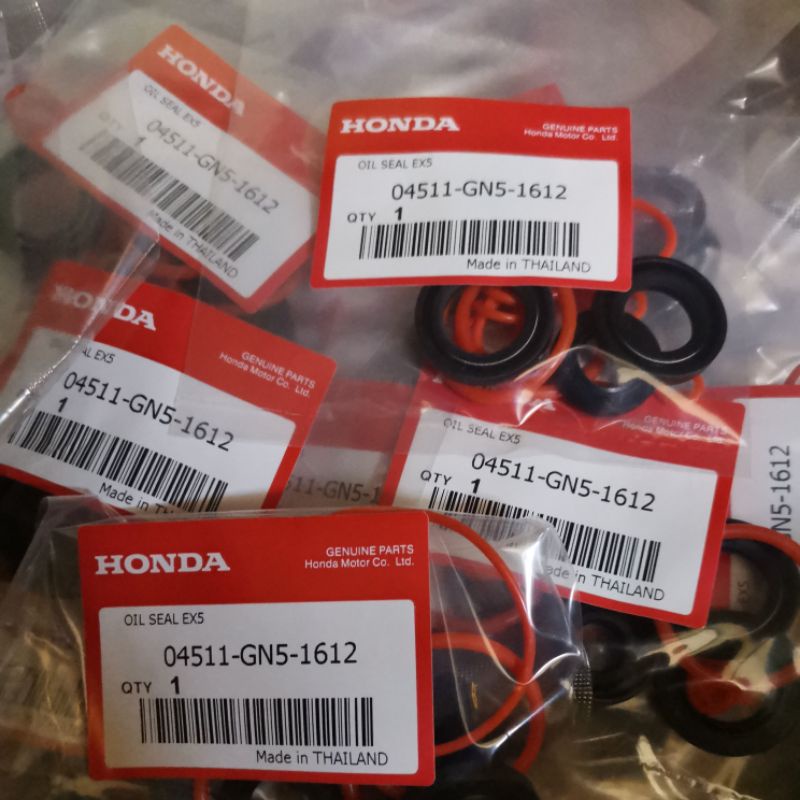 OIL SEAL ENGINE COMPLETE SET HONDA EX5 HIGHPOWER / EX5 DREAM | Shopee ...