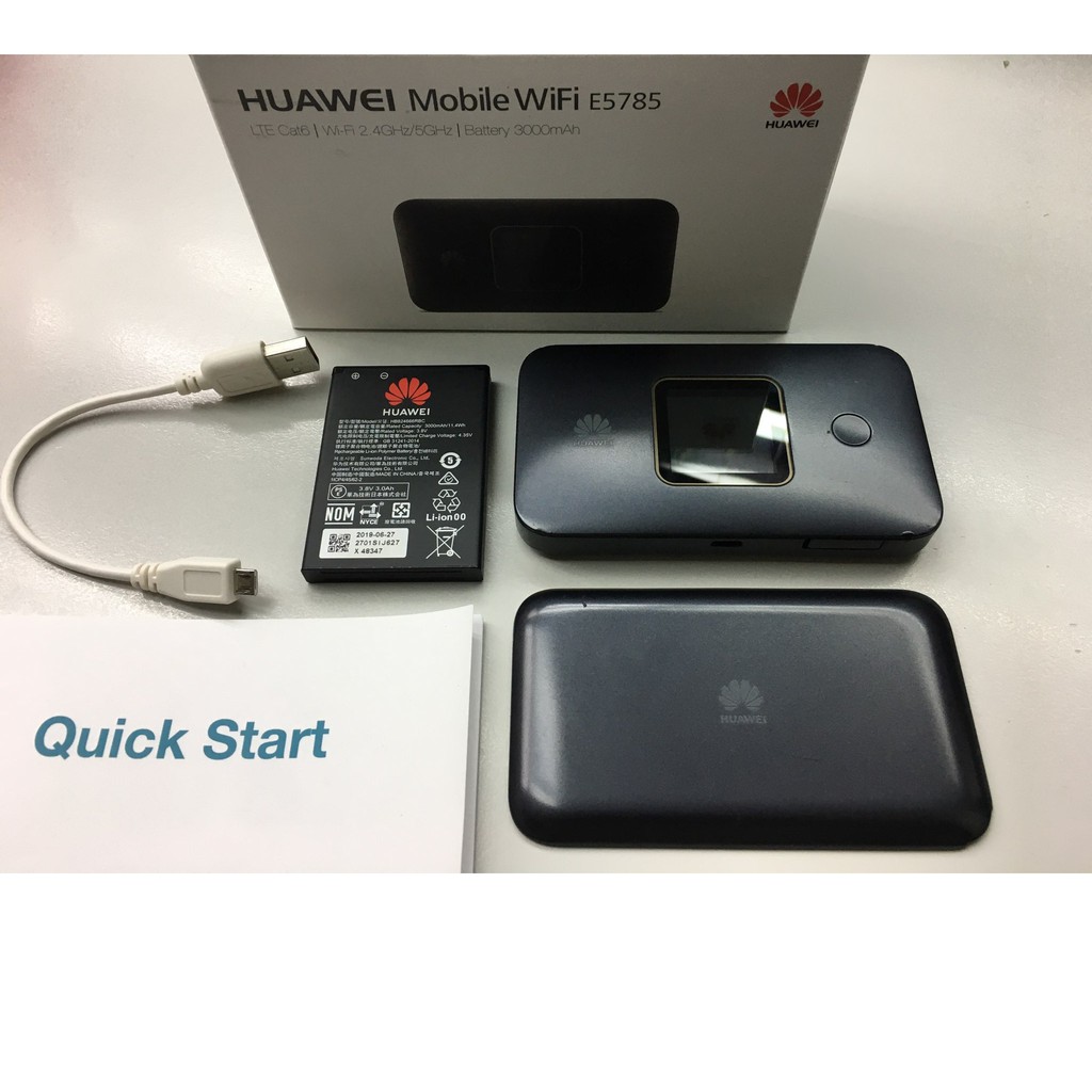 Huawei E5785 UNLOCKED (MODIFIED) 4G+/LTE MiFi Modem Router 300Mbps COD ...