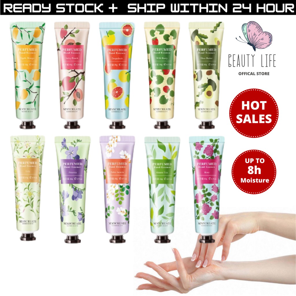 🔥Ready Stock🔥 MAYCREATE PLANT EXTRACTS Hand Cream Perfumed Moisture ...