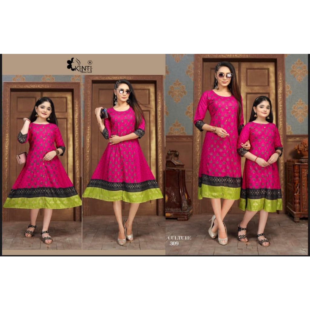 KIDS READYMADE PRINCESS CUT KURTI 309 (READYSTOCK) | Shopee Malaysia