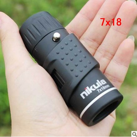 ORIGINAL NIKULA 7X18 TEROPONG HD Mini Monocular Golfscope Telescope ...