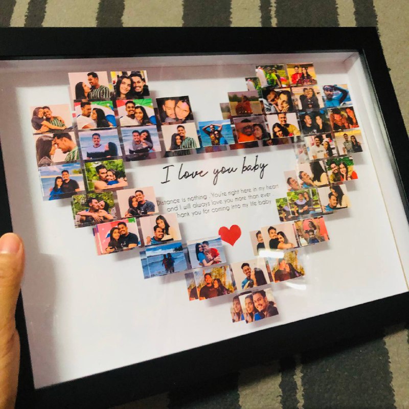Gift Photo 3D Frame [POPUP] 41 Photo for Him/ for Her Birthday | Shopee ...