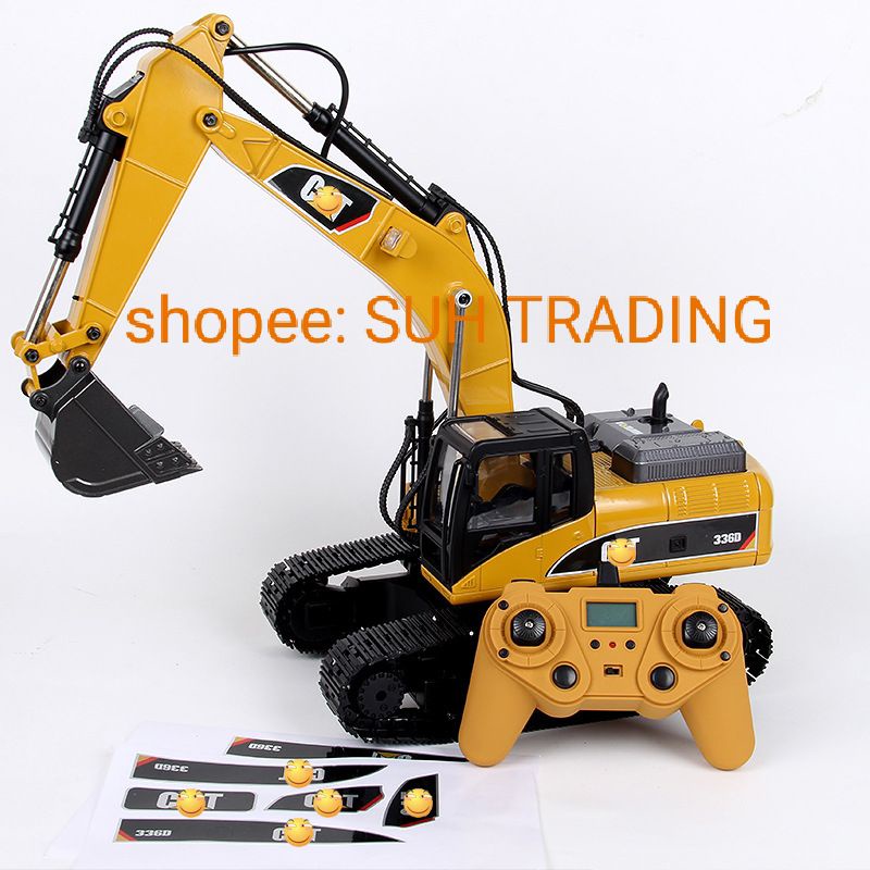 Sticker Decal Excavator RC Caterpillar (CAT)- High Quality | Shopee ...