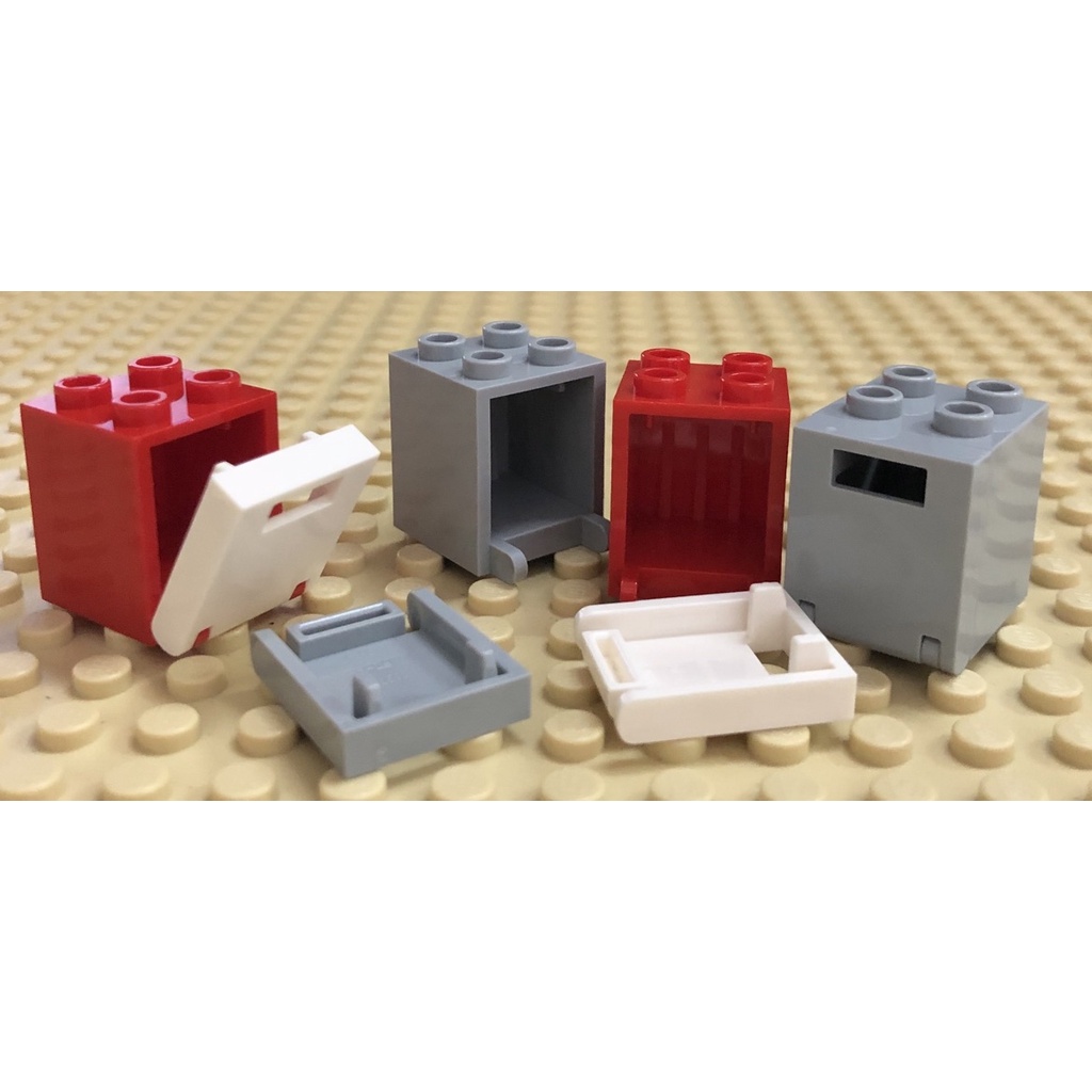 [Ready Stocks] LEGO Mailbox / Casing / Container Box Parts 4345 & Door ...