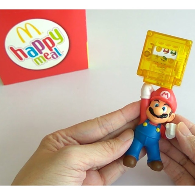 Mcd Mario Power-up Block Super Mario | Shopee Malaysia