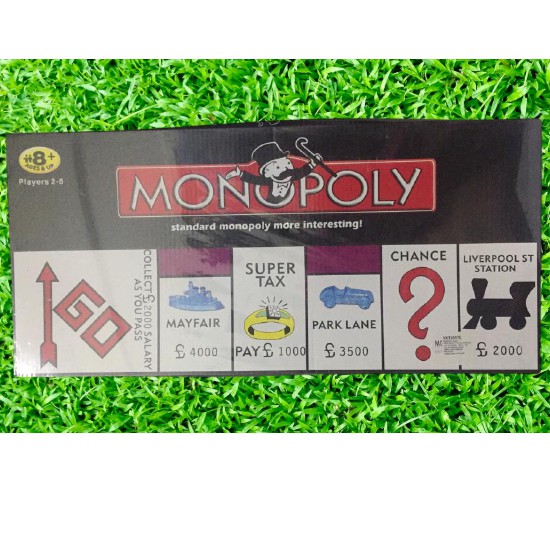 Monopoly Standard Monopoly More Interesting Classic Games Mainan Budak ...