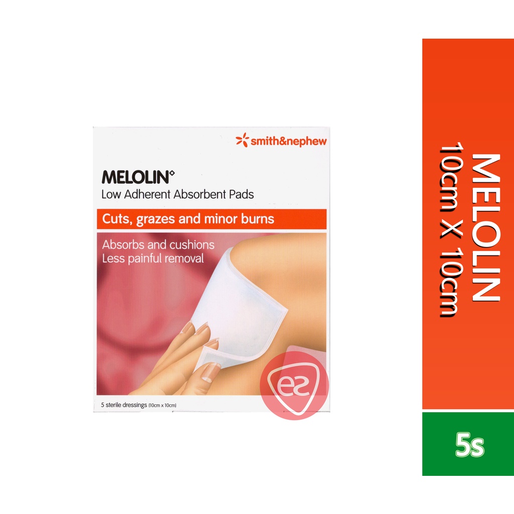SMITH & NEPHEW MELOLIN LOW ADHERENT ABSORBENT PADS STERILE DRESSINGS ...