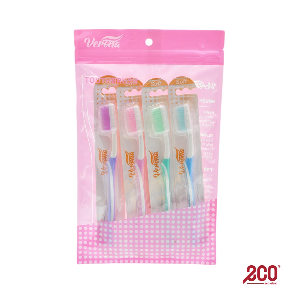 Verona Adult Toothbrush 4 IN 1 - AD-L003-T02-03 - AD-L003-T02-03 ...