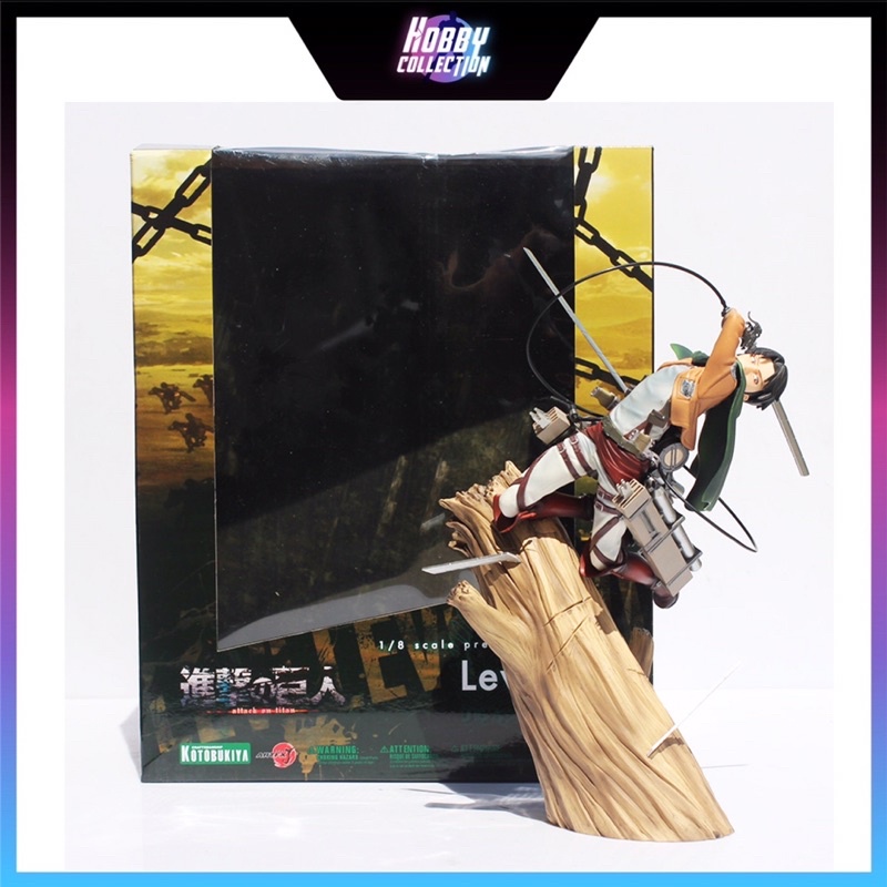 Levi Ackerman Action Figures Attack On Titan Levi Statue 26CM Height ...