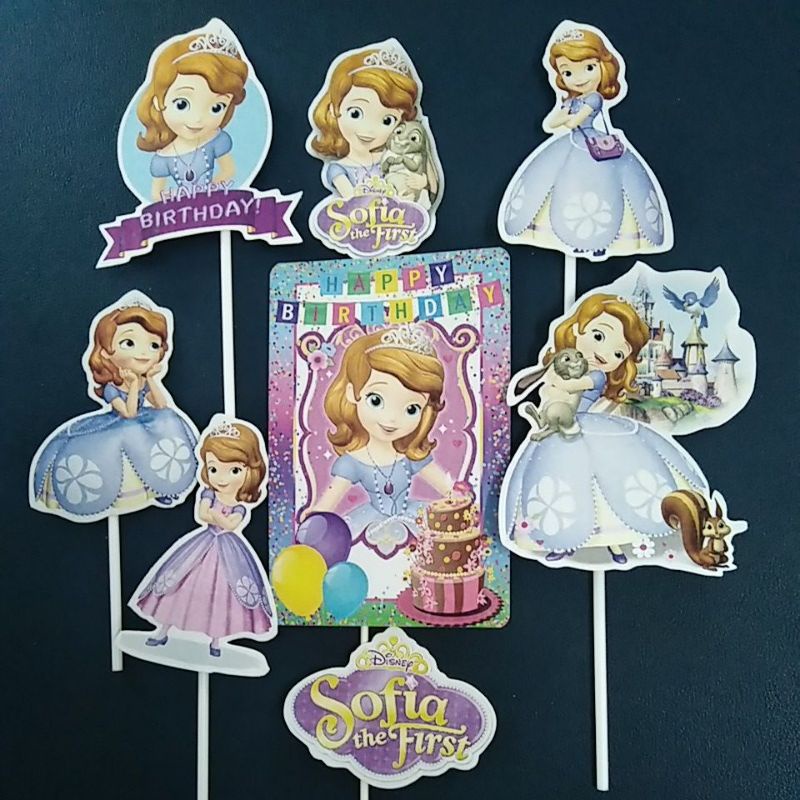Cake Topper Sofia The First | Shopee Malaysia