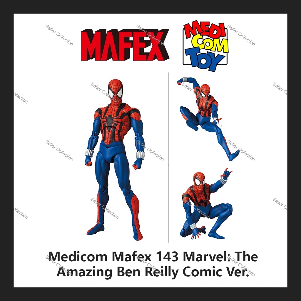 Medicom Mafex 143 Marvel: The Amazing Ben Reilly Comic Ver. (RARE ...