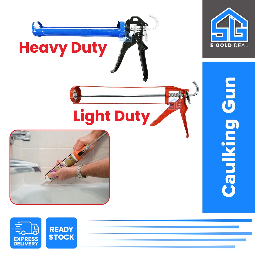 11" Aluminium Alloy Standard Heavy Duty Caulking Gun Silicone Gun ...
