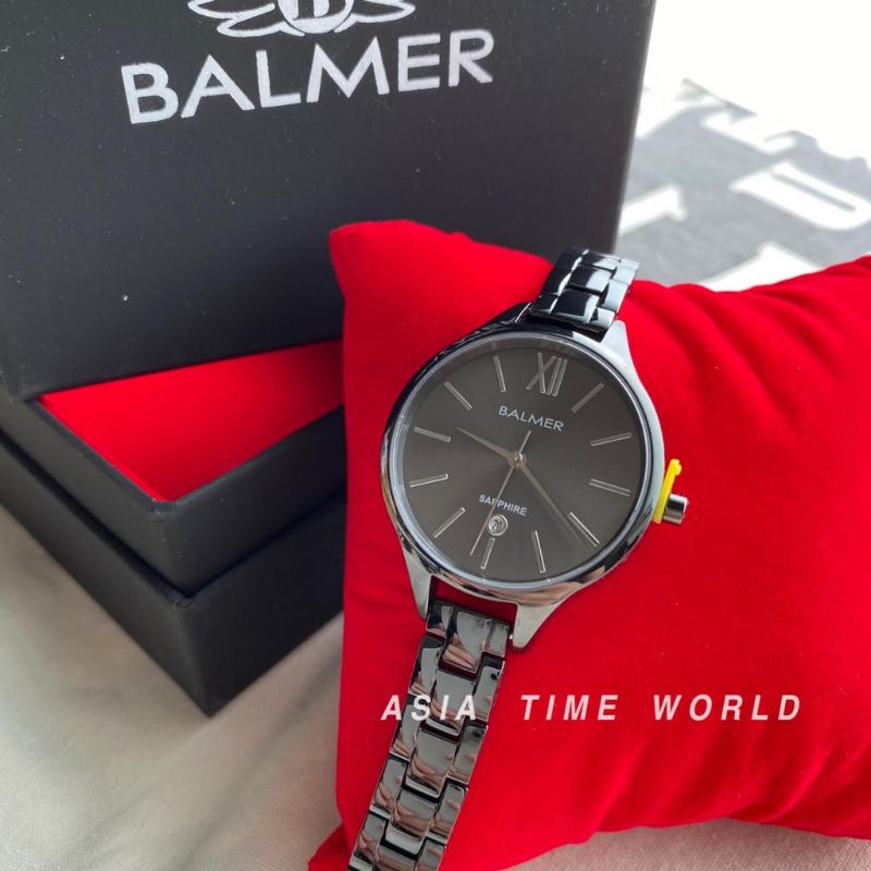 BALMER | 9164M BK-4 Classic Women's Watch Black Dial Black Stainless ...