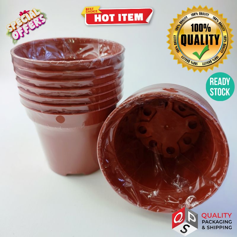 pasu bunga 7pcs pasu kecil UTK semaian juga UTK hiasan | Shopee Malaysia