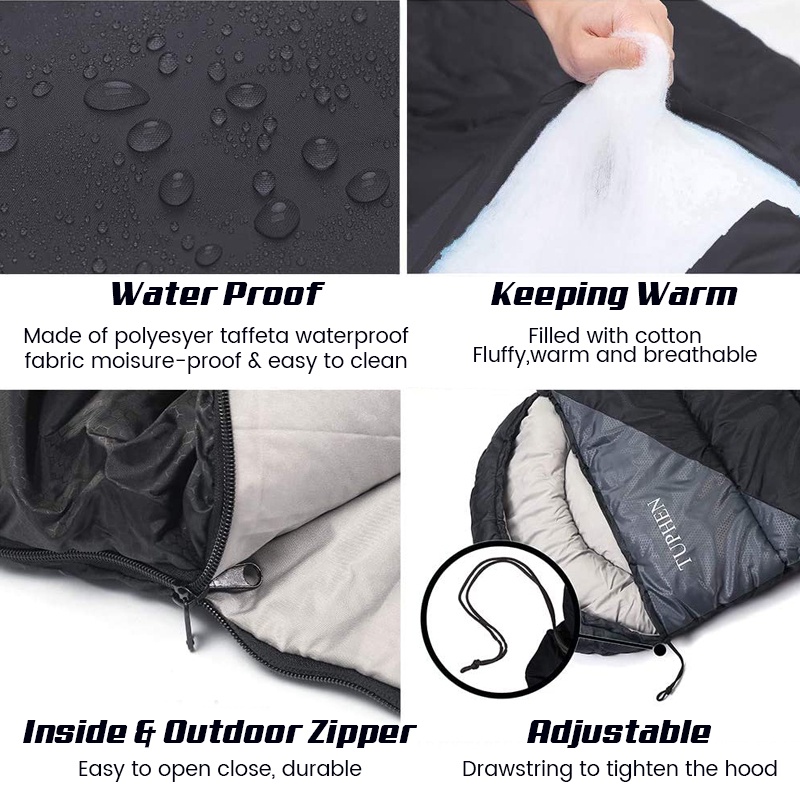 JDEX 0.95kg sleeping bag camping tebal beg tidur camping sleep bag ...