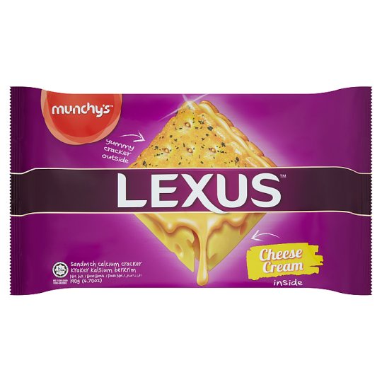 MUNCHY'S LEXUS Biscuit Cheese Flavors (10's) | Shopee Malaysia