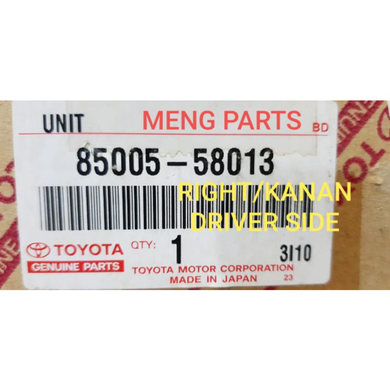 ORIGINAL ALPHARD ANH10,MNH10 2003Y-2008Y SIDE DOOR MOTOR &CABLE,POWER ...