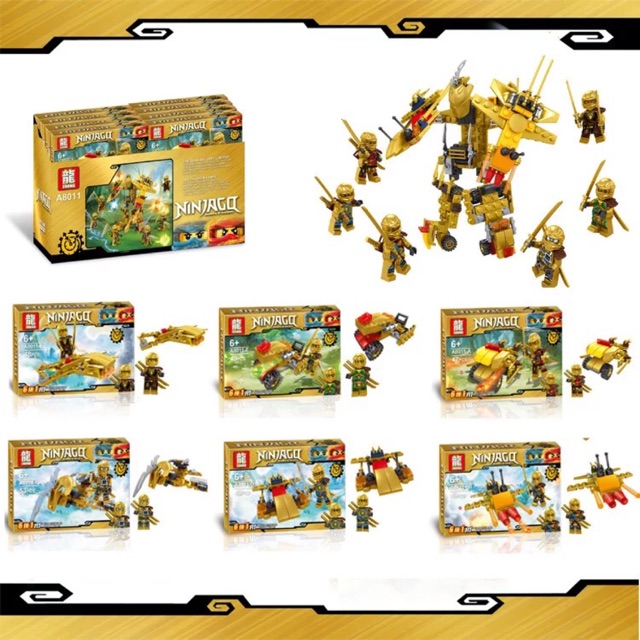 Ninjago blocks (6 design in set) | Shopee Malaysia