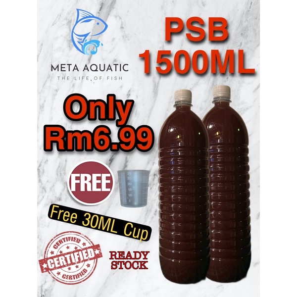 [META AQUATIC] 🔥 PSB 5.5K TERJUAL🔥Ready Stock | CairanAkuatik 1500ML | Kawal Alga + Stabilkan ...