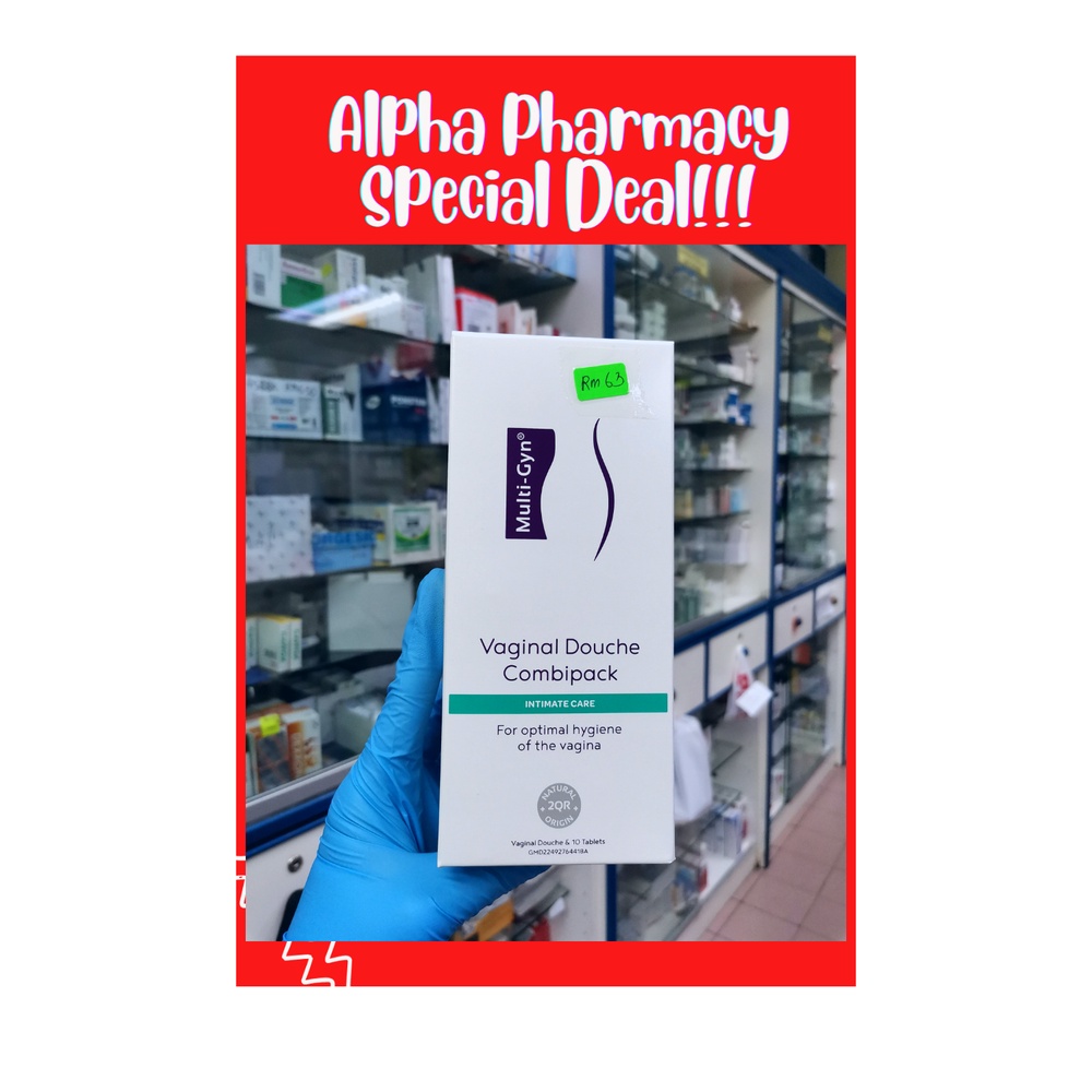 Multi-Gyn Vaginal Douche Combipack [Optimal Hygiene of Vagina] | Shopee ...