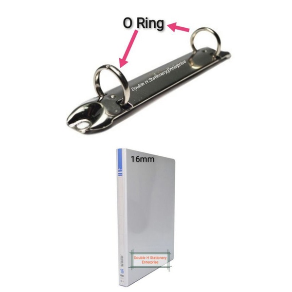 EMI PVC 2 O Ring File 16mm A4 Size White | Shopee Malaysia
