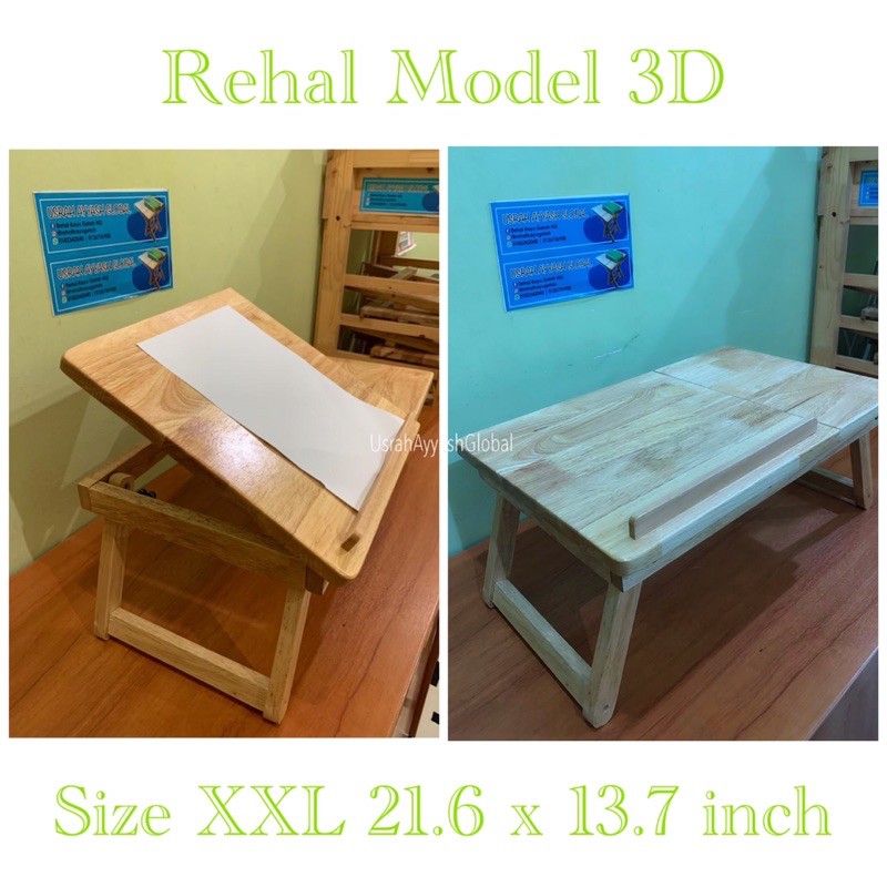 Meja Rehal Qurantime Size XXL | Shopee Malaysia
