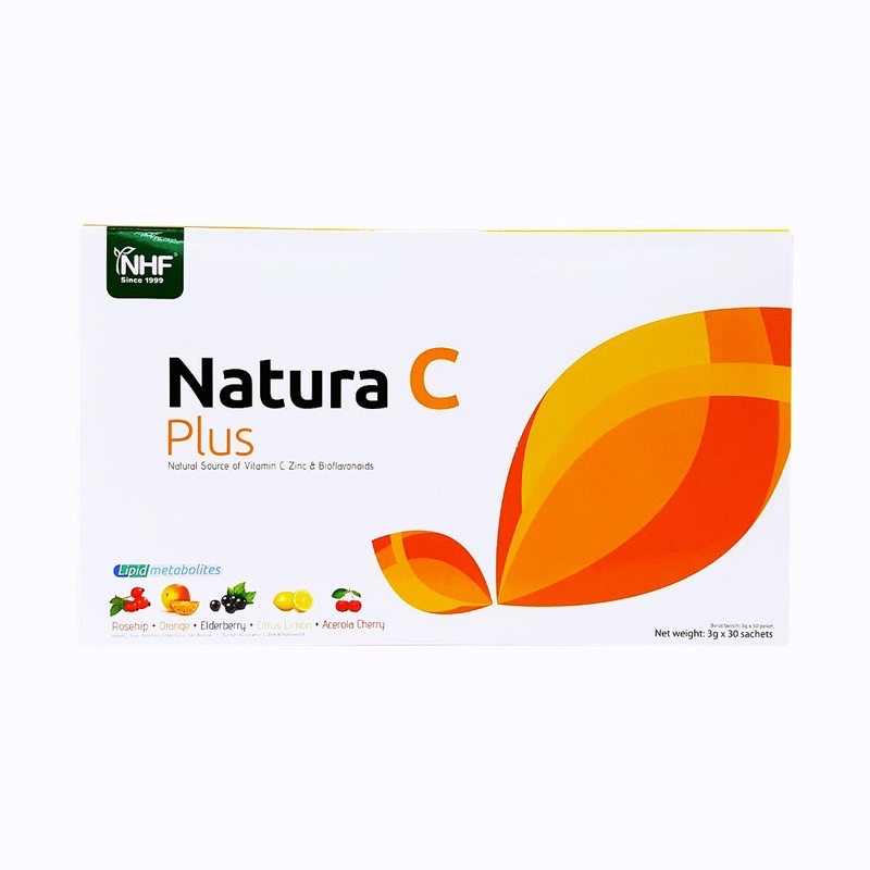 NHF Natural C Plus Vitamin C 1000mg (3g x 30's) | Shopee Malaysia