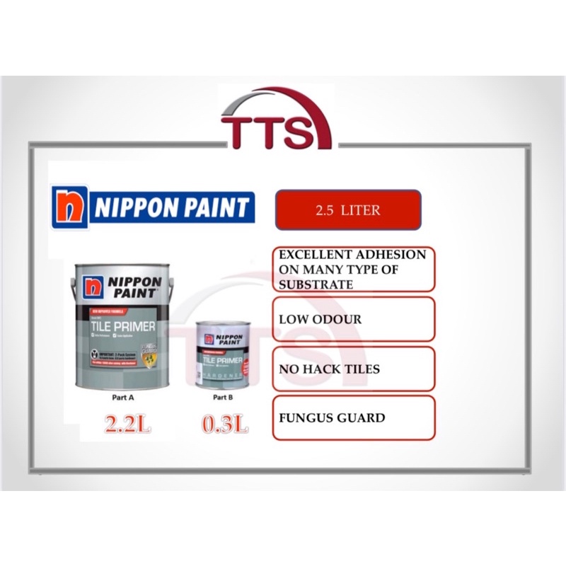 Nippon Tile Primer 2.5L | Shopee Malaysia