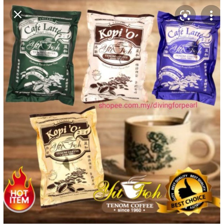 KOPI TENOM Yit Foh 100% ori Sabah | Shopee Malaysia