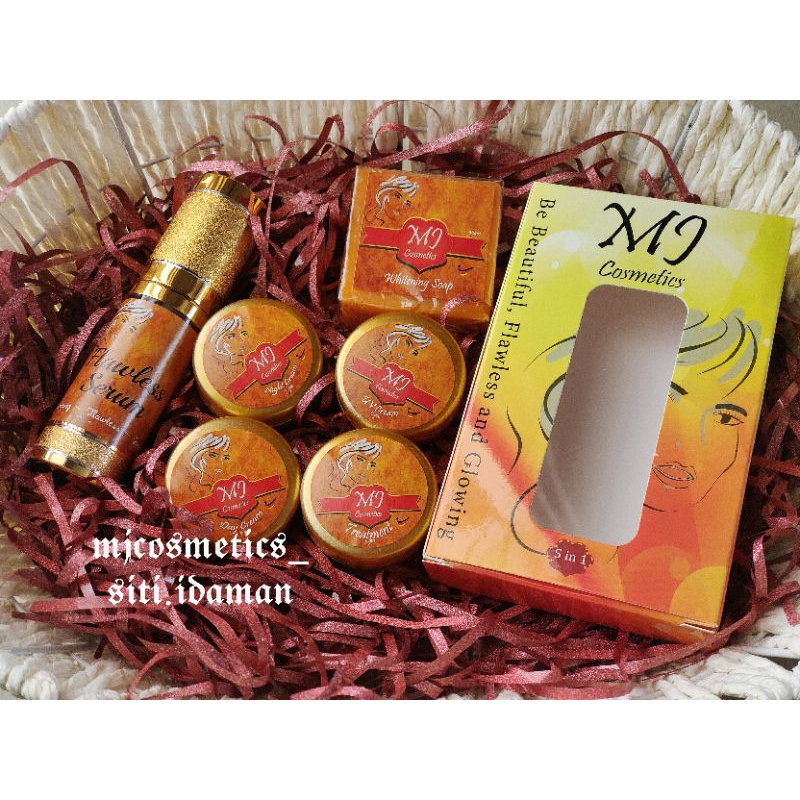 MJ Cosmetic 5 in 1 dan serum~ Original HQ | Shopee Malaysia