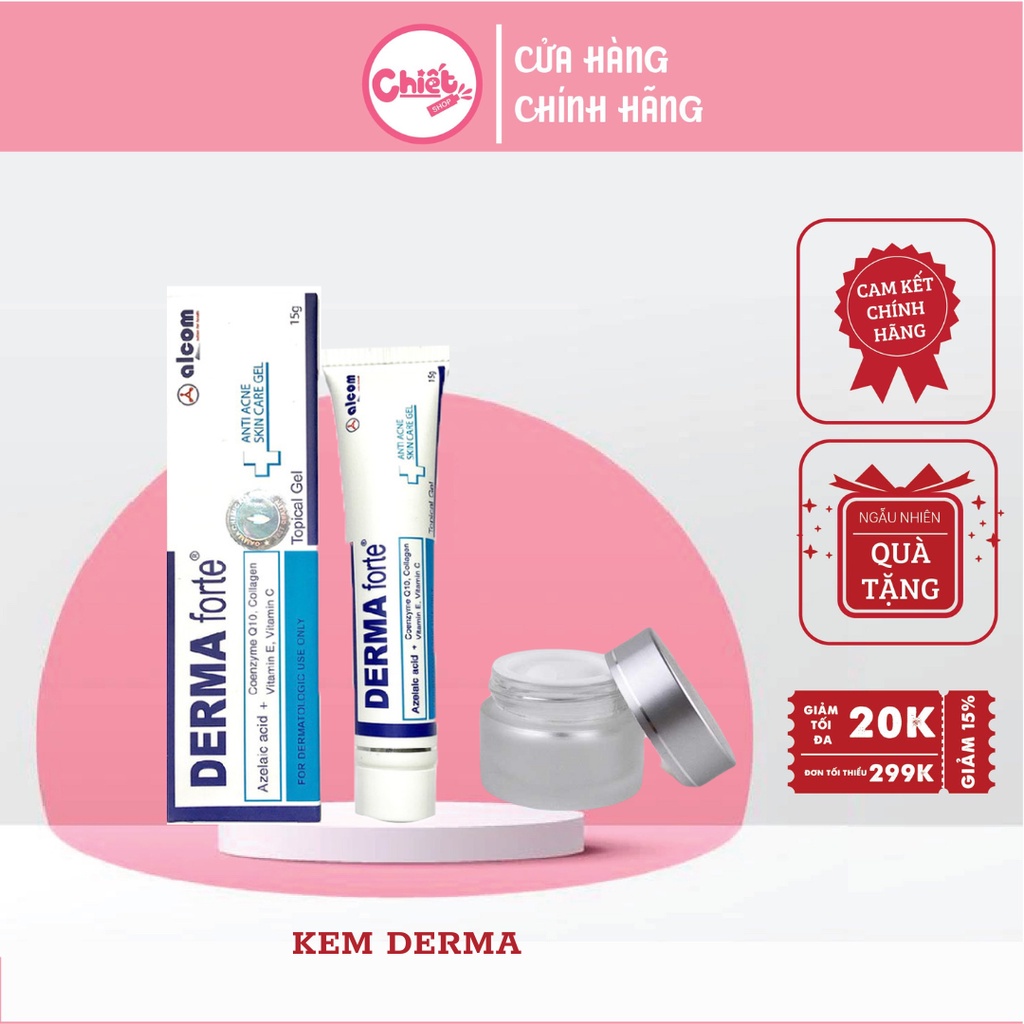 [Genuine] Derma Forte Gel 15g - Supports Acne Reduction, Hidden Acne ...