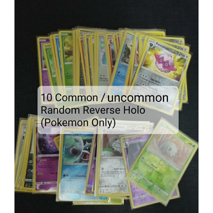 Pokemon card TCG Random COMMON/UNCOMMON POKEMON / Energy ONLY 100% ...