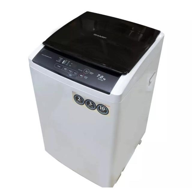 SHARP Fully Auto Washing Machine Washer 7KG (ES721X) | Shopee Malaysia
