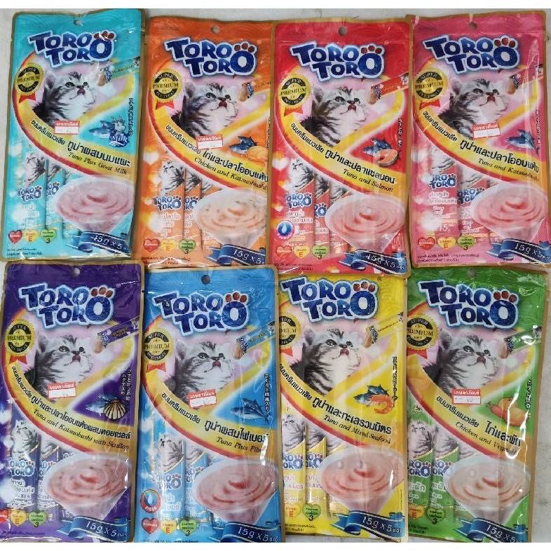 Toro Cat Licking Cream (5 Sachets Per Pack) | Shopee Malaysia
