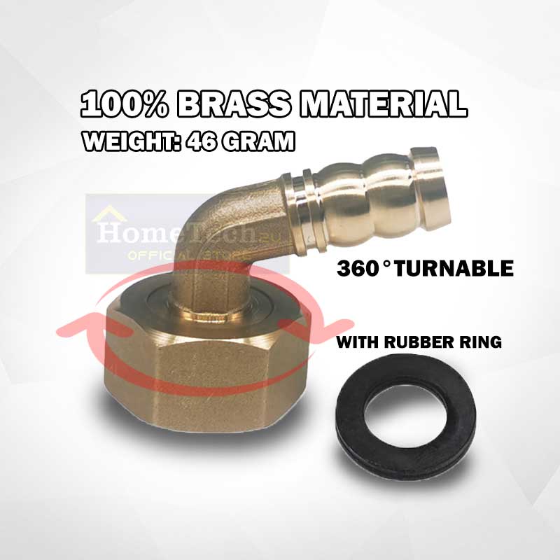 Gas Stove Universal Connector Hob Gas Connector Elbow Gas Cooker Joint ...