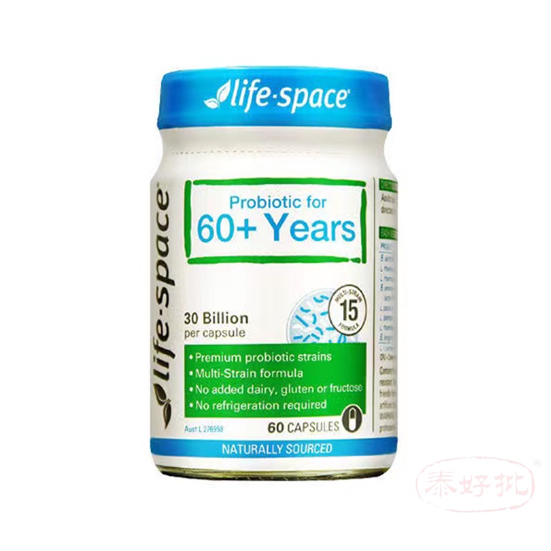 Australia Life Space 60+ Elderly Probiotics 60 Capsules | Shopee Malaysia