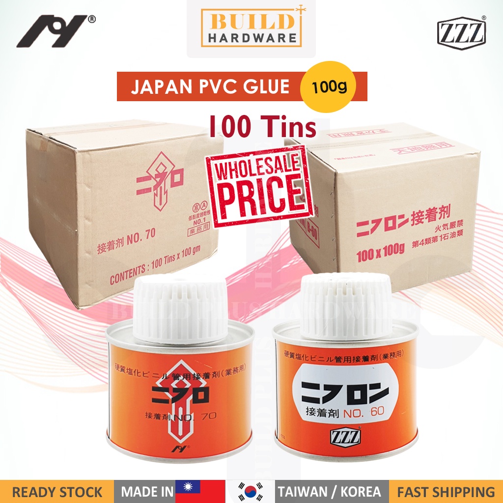 [Wholesale] ZZZ / Indah Arrow 100g x 100 Tins Japan PVC Glue No.60/No ...