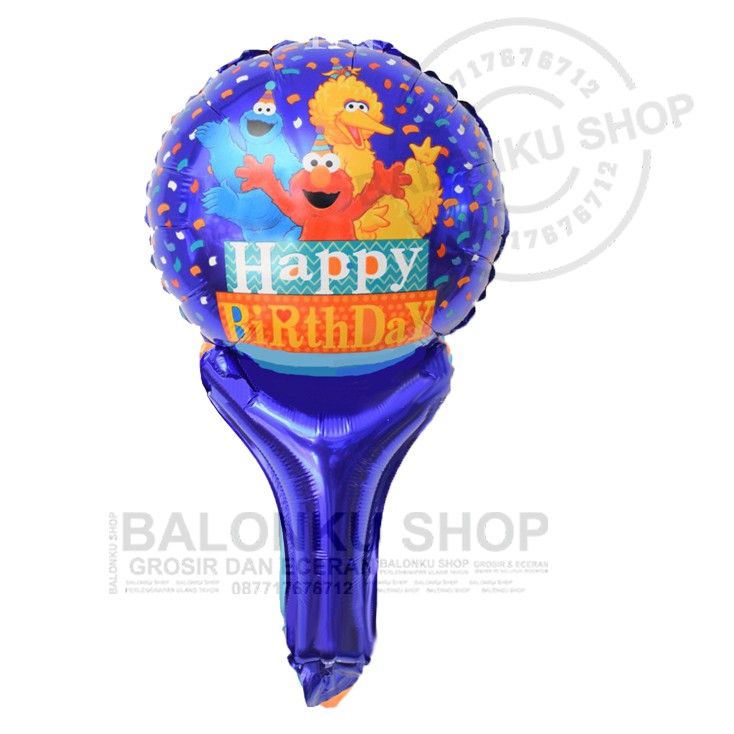Sesame Street Stick Foil Balloons / Sesame Street Club Balloons / Elmo ...