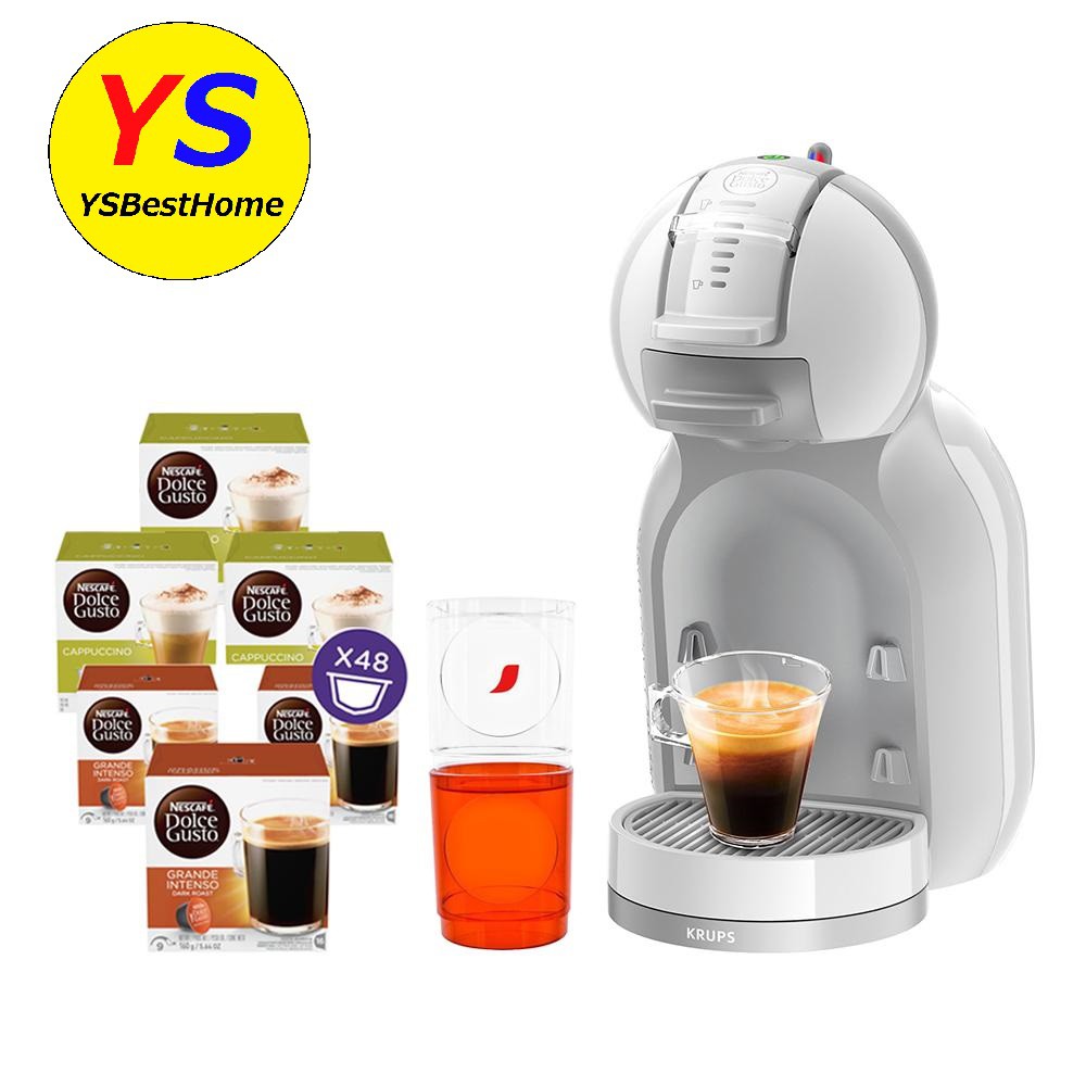 KRUPS NDG MINI ME WHITE KP120165 Coffee Maker | Shopee Malaysia