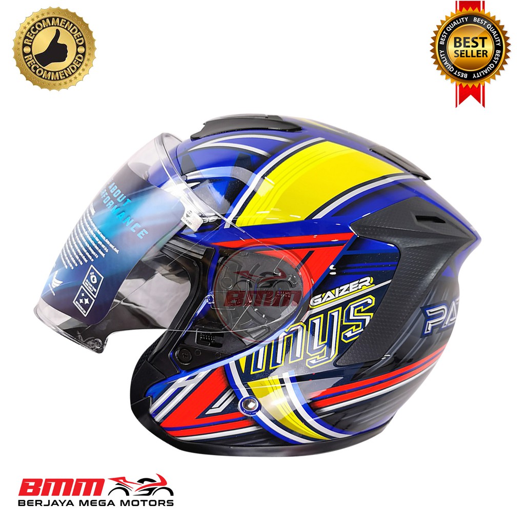 GRACSHAW HELMET OPEN FACE GAIZER CAMO / PATRIOTIK / PYRO / RAZR ...