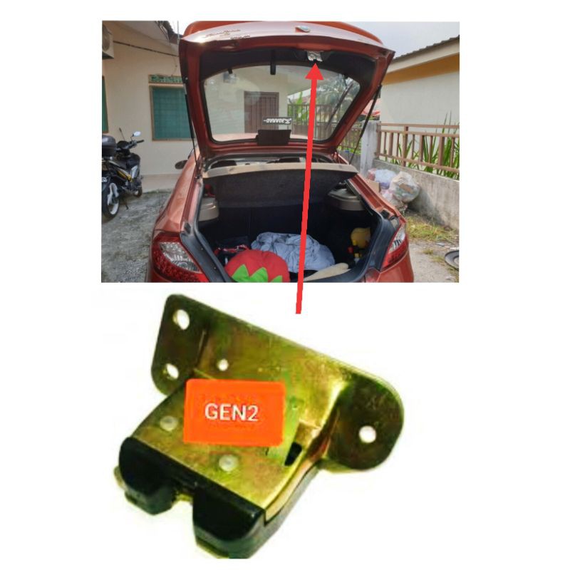 Proton gen 2 rear bonnet inner lock | Shopee Malaysia