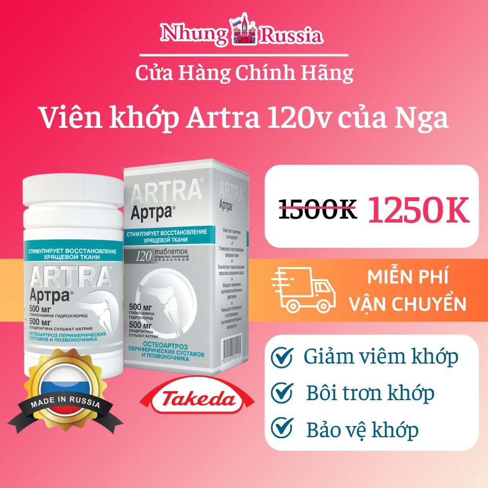 (Genuine) Russian Artra Joint Tablets | Shopee Malaysia