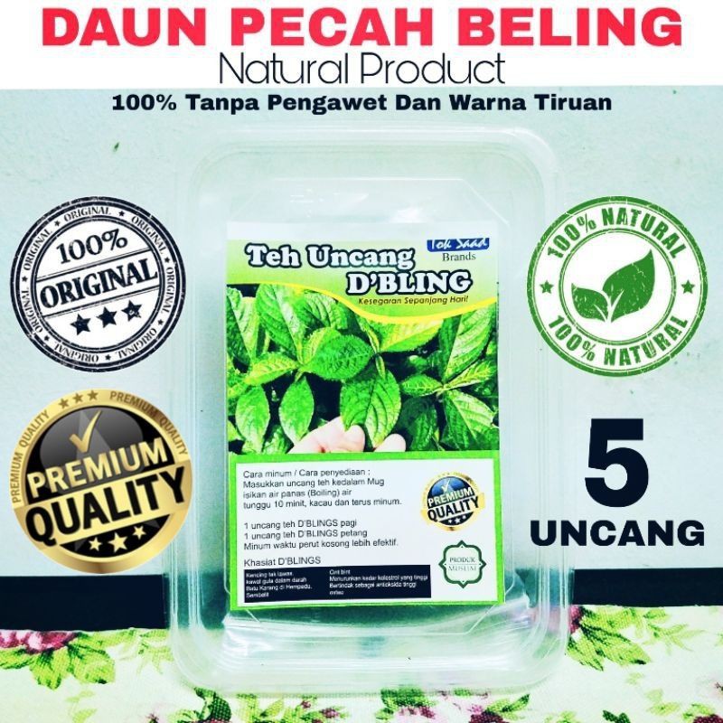 TEH DAUN BELING ORIGINAL (GREEN TEA) 10 bags | Shopee Malaysia