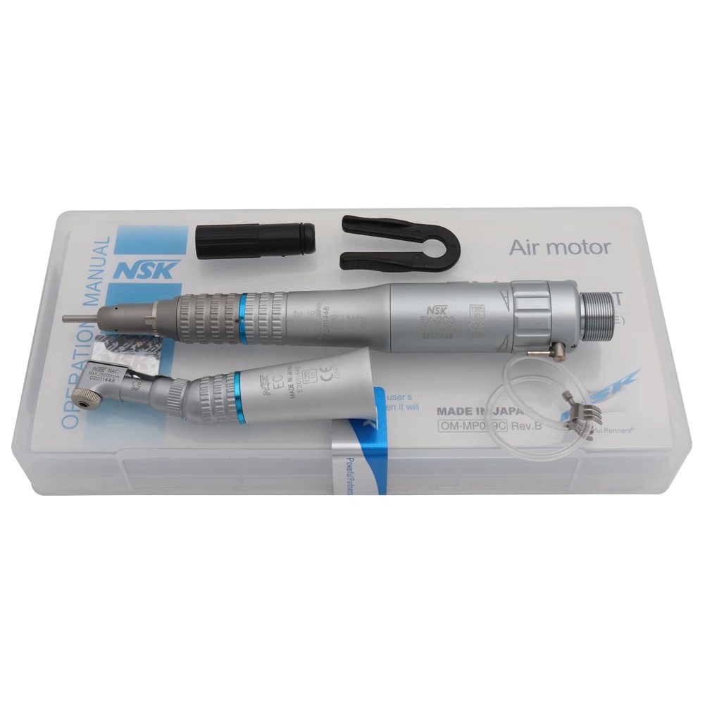 NSK Dental Handpiece Air Turbine Straight Nose E-type Push Button ...