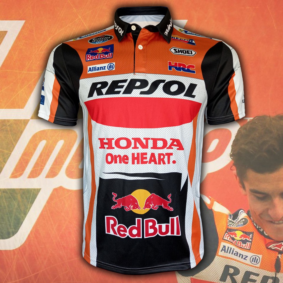 Polo MotoGP Polo MotoGP Team Repsol Honda Polo-Motorcycle #MG0003 Marc ...