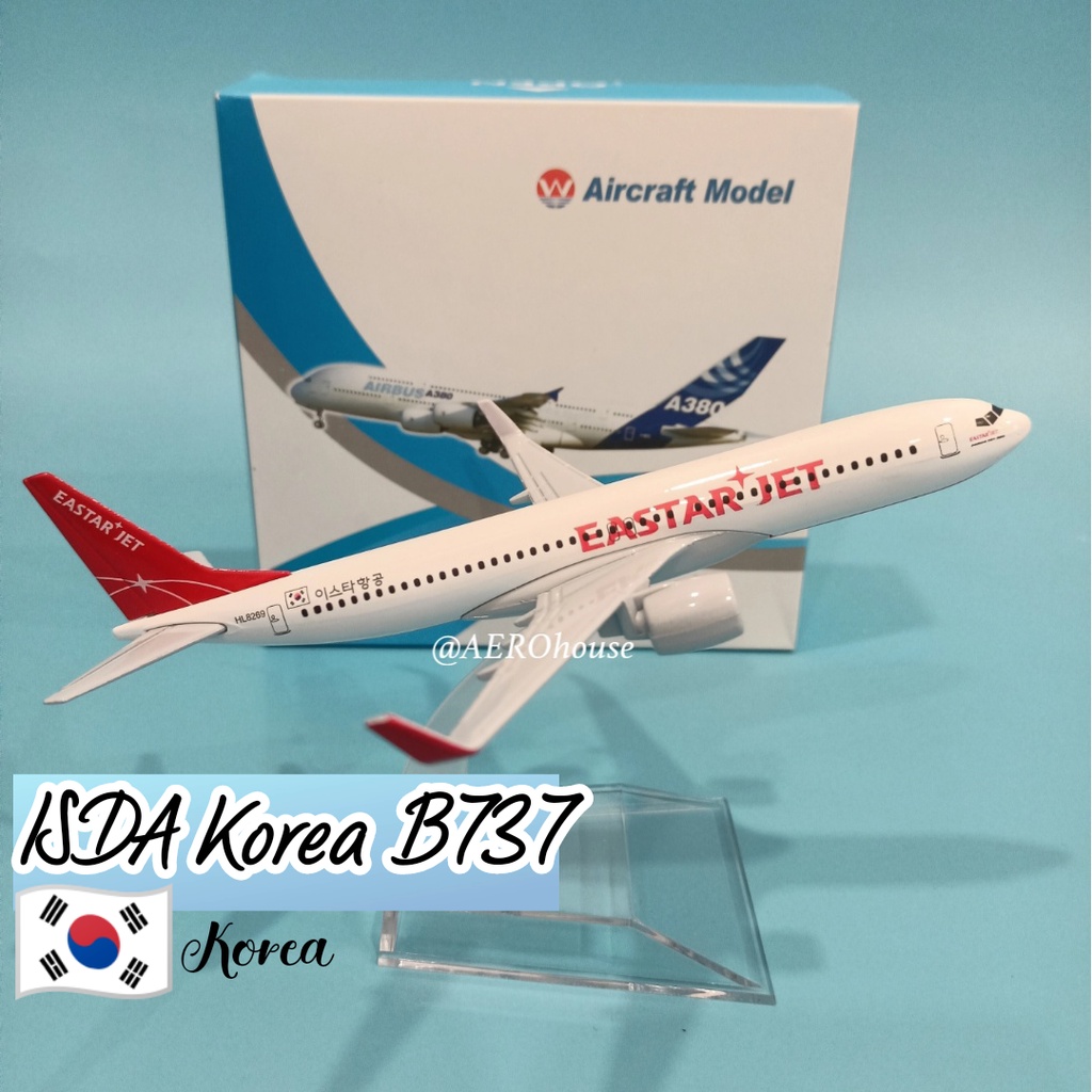 Latest Aeroplane/140 Aircraft Model – ISDA Korea B737 Eastar Jet ...