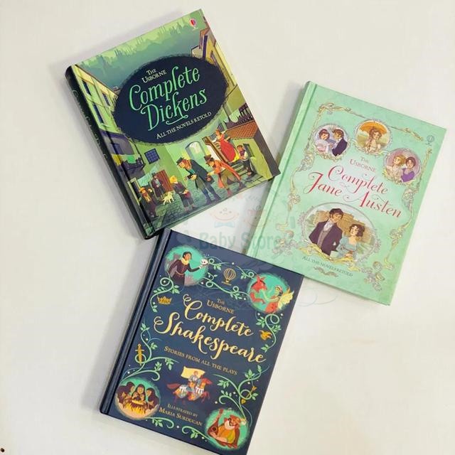 Usborne Complete Jane Austen Dickens Shakespeare (3 books set) | Shopee ...
